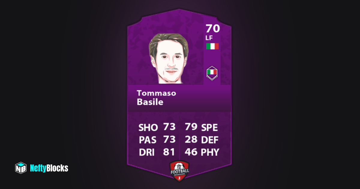 Tommaso Basile #1 | NeftyBlocks | The #1 Trade to Earn NFT Marketplace ...