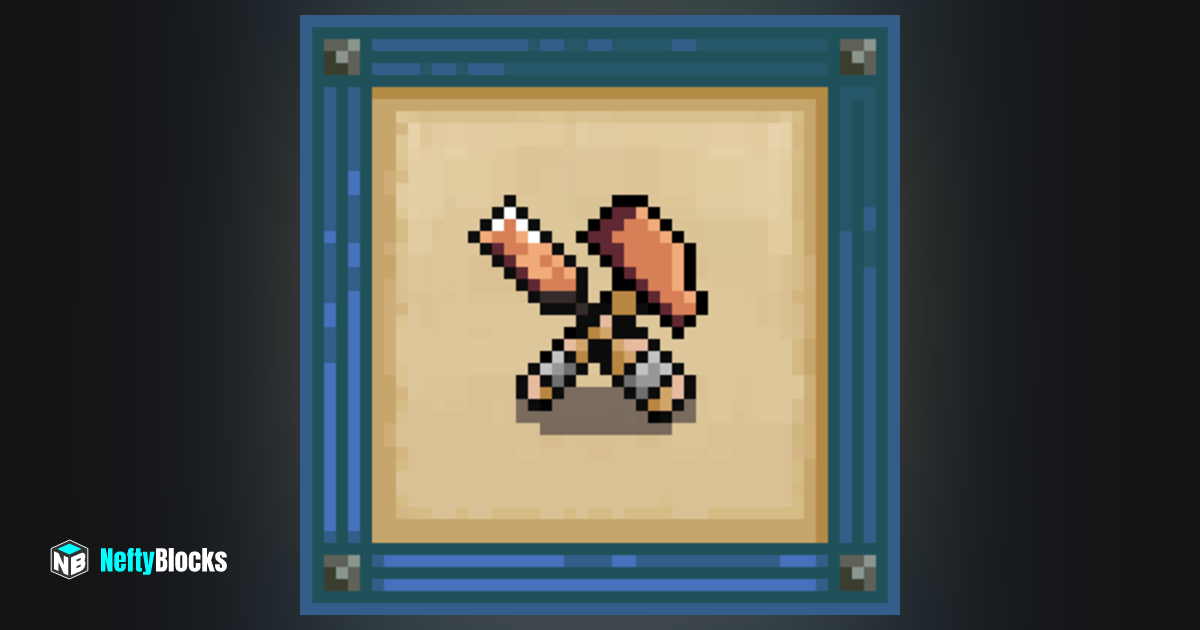 Copper Hammer and Chisel #130 | NeftyBlocks | The #1 Trade to Earn NFT ...