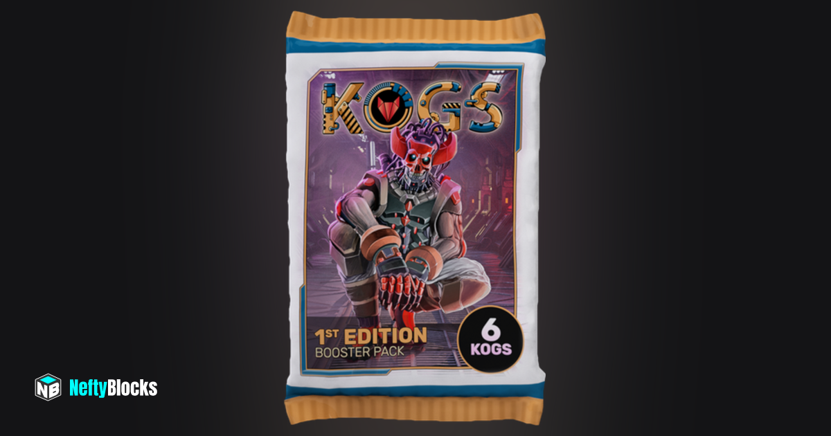 KOGs Booster Pack 1st Edition | NeftyBlocks | The #1 Trade to Earn NFT ...