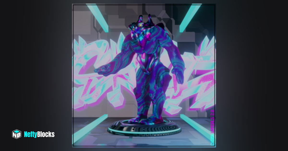 Holo Old Skout X Cyber Vandals 2.0 #8 | NeftyBlocks | The #1 Trade to ...