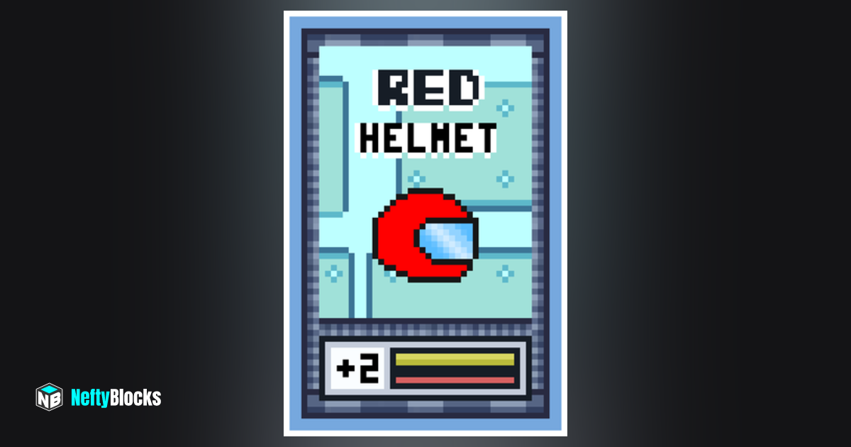 Uncommon Helmet #698 | NeftyBlocks | The #1 Trade to Earn NFT ...