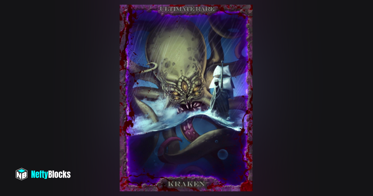 Kraken - Ultimate Rare #12 | NeftyBlocks | The #1 Trade to Earn NFT ...