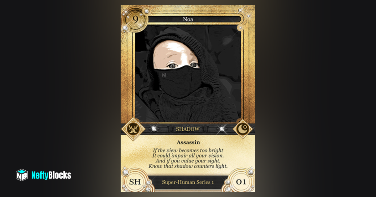 Shadow #261 | NeftyBlocks | The #1 Trade to Earn NFT Marketplace on WAX