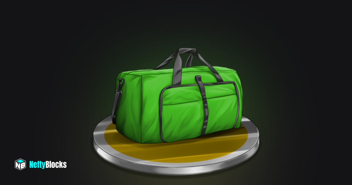 Duffle bag - S377 + #31 | NeftyBlocks | The #1 Trade to Earn NFT ...