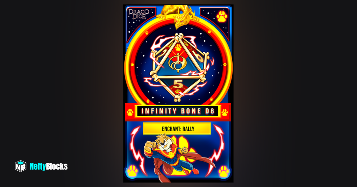 Infinity Bone D8 #131 | NeftyBlocks | The #1 Trade to Earn NFT ...