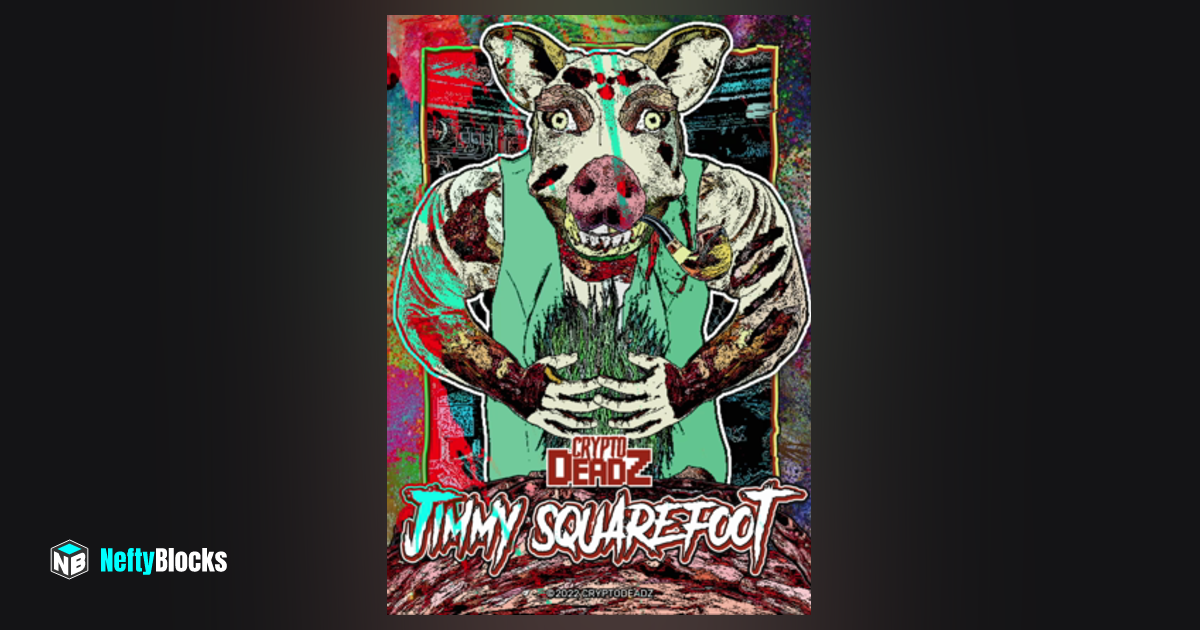 Jimmy Squarefoot #90 | NeftyBlocks | The #1 Trade to Earn NFT ...