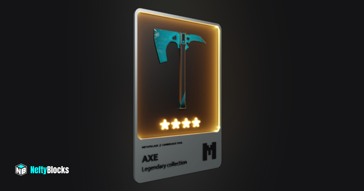 Diamond Axe | NeftyBlocks | The #1 Trade to Earn NFT Marketplace on WAX