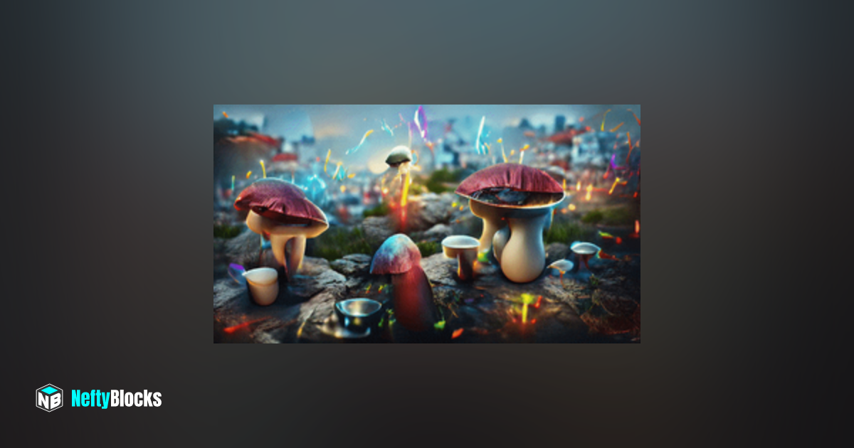 Something Mushy #31 | NeftyBlocks | The #1 Trade to Earn NFT ...