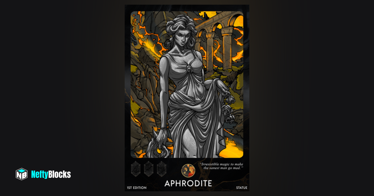 Aphrodite | NeftyBlocks | The #1 Trade to Earn NFT Marketplace on WAX