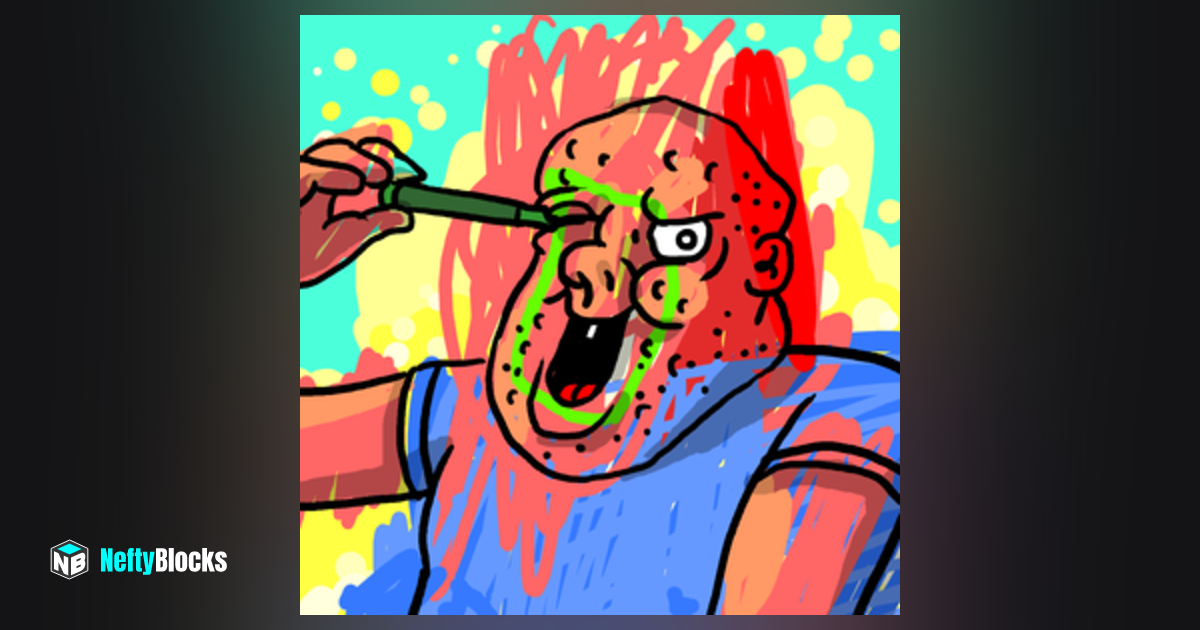 WAX EXCLUSIVE BONEHEAD B #14 | NeftyBlocks | The #1 Trade to Earn NFT ...