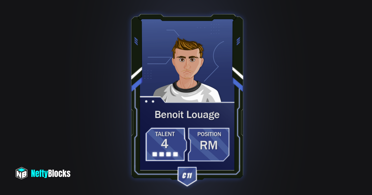 Benoit Louage #865 | NeftyBlocks | The #1 Trade to Earn NFT Marketplace ...