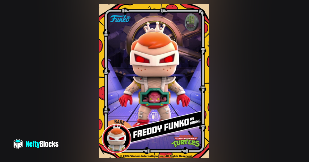 Freddy Funko As Krang #3800 | NeftyBlocks | The #1 Trade to Earn NFT ...