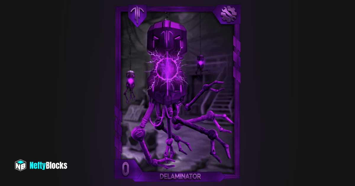 Delaminator #447 | NeftyBlocks | The #1 Trade to Earn NFT Marketplace ...