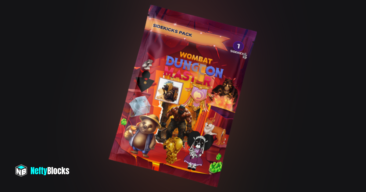 Sidekicks Pack - Season 13 #186 | NeftyBlocks | The #1 Trade to Earn NFT Marketplace on WAX