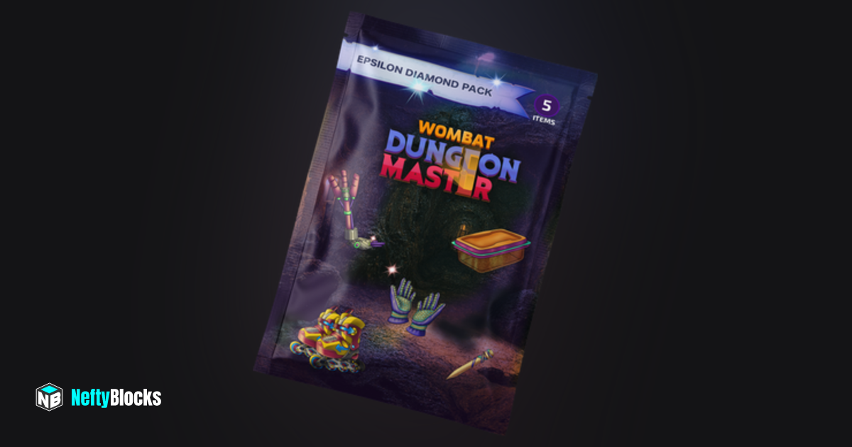 Epsilon Diamond Pack | NeftyBlocks | The #1 Trade to Earn NFT Marketplace on WAX