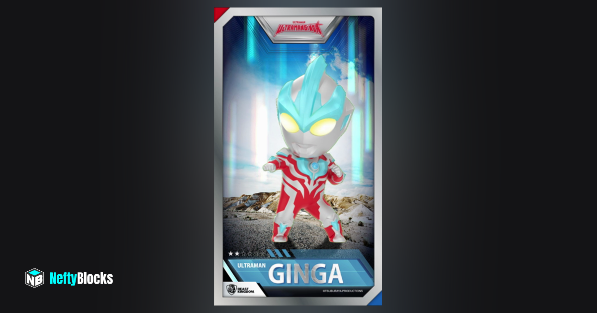 Ultraman Ginga Punching #1999 | NeftyBlocks | The #1 Trade to Earn NFT ...