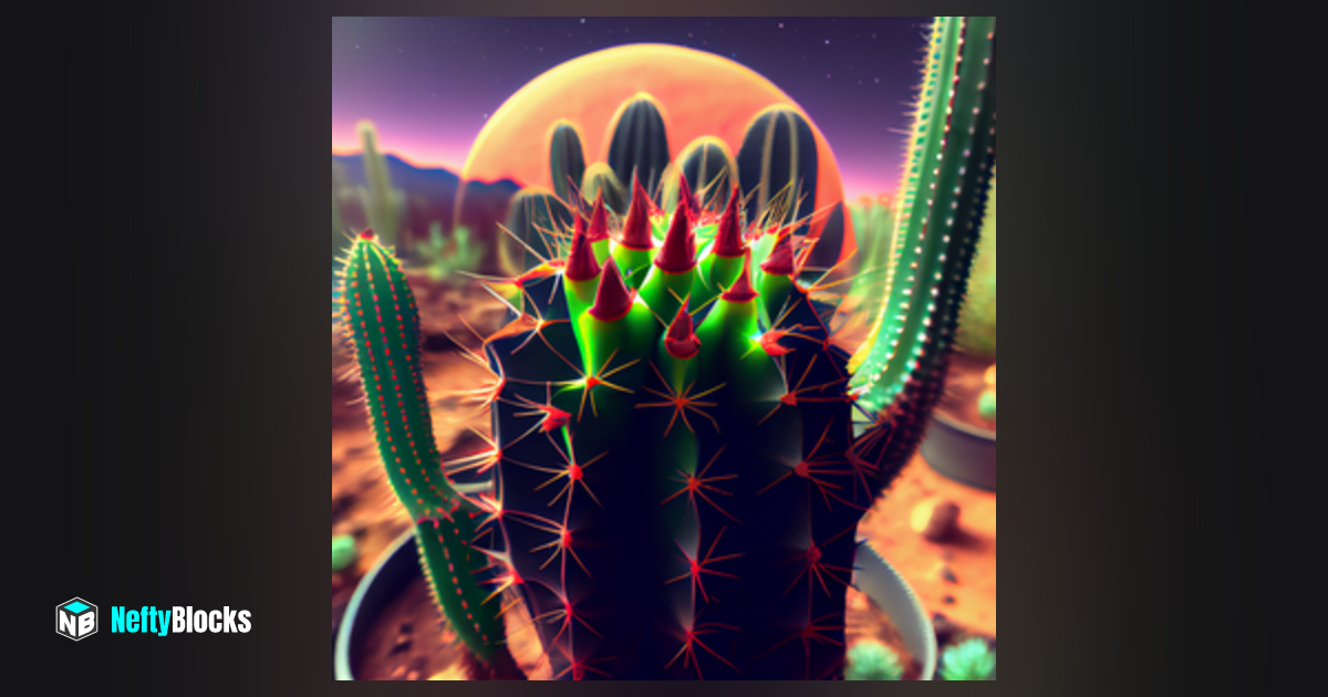 Beware the Cactus Crown #4 | NeftyBlocks | The #1 Trade to Earn NFT ...