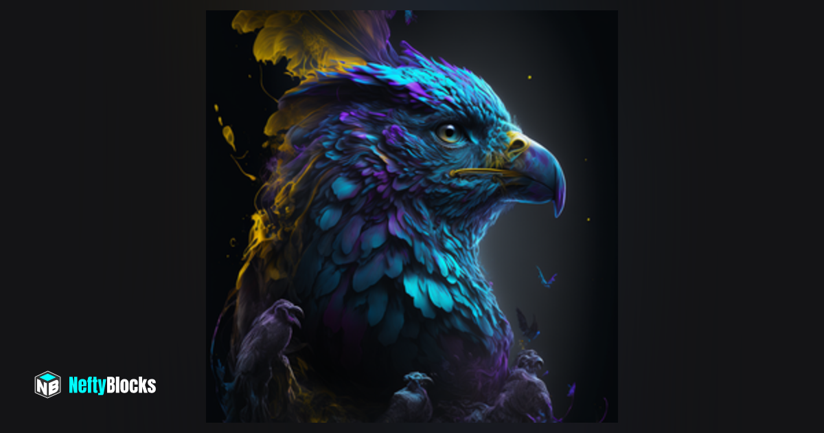 Colorium-Eagle #2 #2 | NeftyBlocks | The #1 Trade to Earn NFT ...