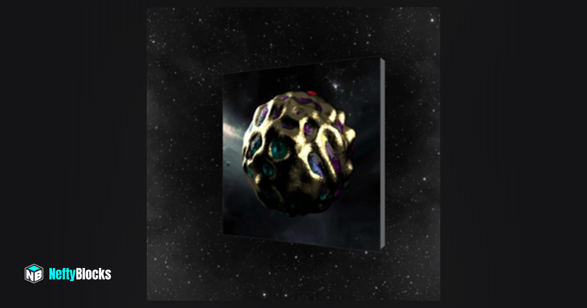 Asteroid #40 | NeftyBlocks | The #1 Trade to Earn NFT Marketplace on WAX