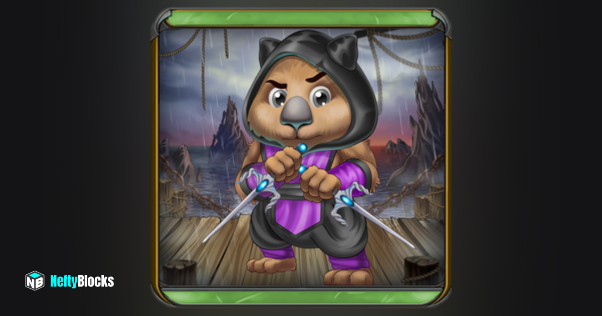 Sai Shadow | NeftyBlocks | The #1 Trade to Earn NFT Marketplace on WAX