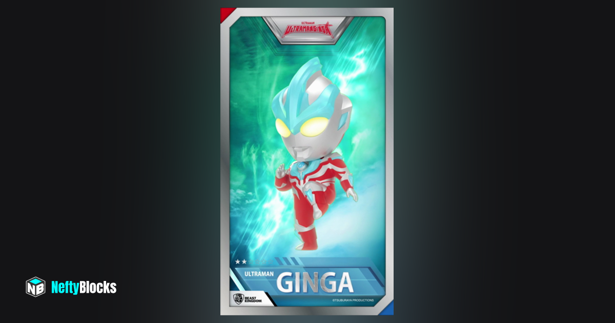 Ultraman Ginga Kicking | NeftyBlocks | The #1 Trade to Earn NFT ...