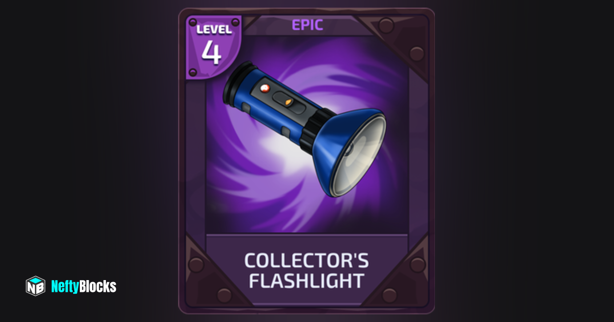 Collector's Flashlight - Epic Level 4 | NeftyBlocks | The #1 Trade to ...