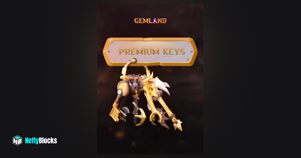 Premium Keys #22 | NeftyBlocks | The #1 Trade to Earn NFT Marketplace ...