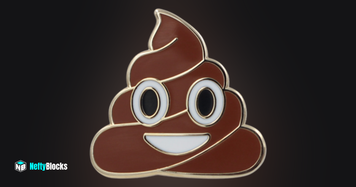 Off-Topic Poop Pin #45 | NeftyBlocks | The #1 Trade to Earn NFT ...