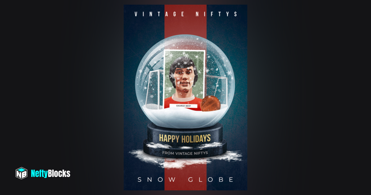 Vintage Niftys Snow Globe 2021 #44 | NeftyBlocks | The #1 Trade to Earn ...
