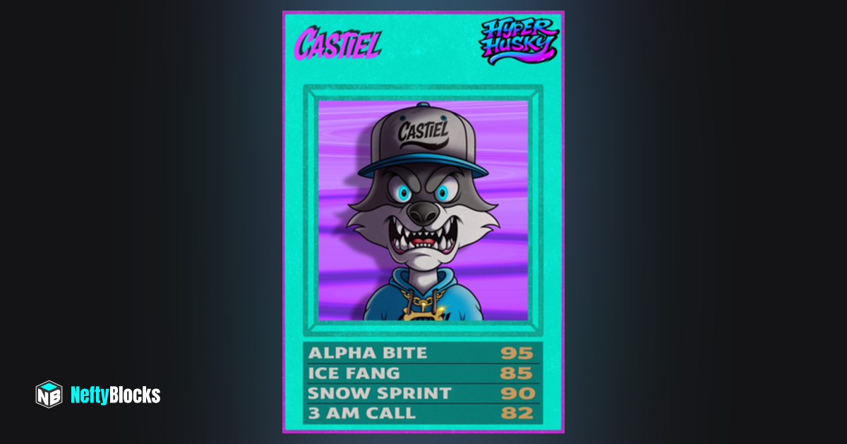 Trading Card - Hyper Huskies x NFTOPIA 5 #36 | NeftyBlocks | The #1 ...