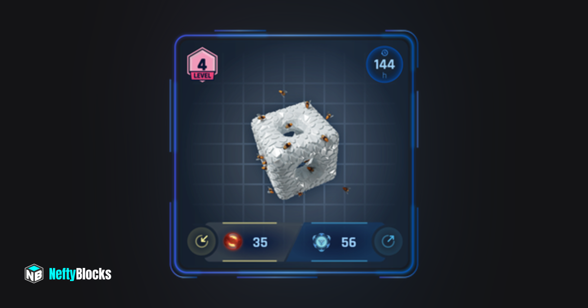 C4-H-N | Spacecomb V3 #391 | NeftyBlocks | The #1 Trade to Earn NFT ...