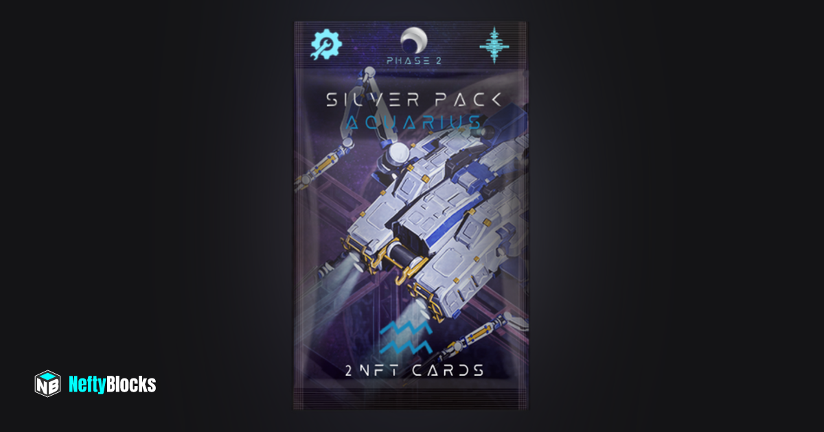 Silver Pack Aquarius Tech Machines #4 | NeftyBlocks | The #1 Trade to ...