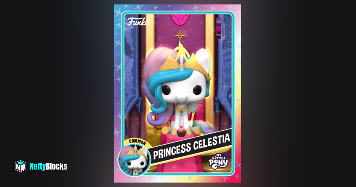 Princess Celestia #1766 | NeftyBlocks | The #1 Trade to Earn NFT ...