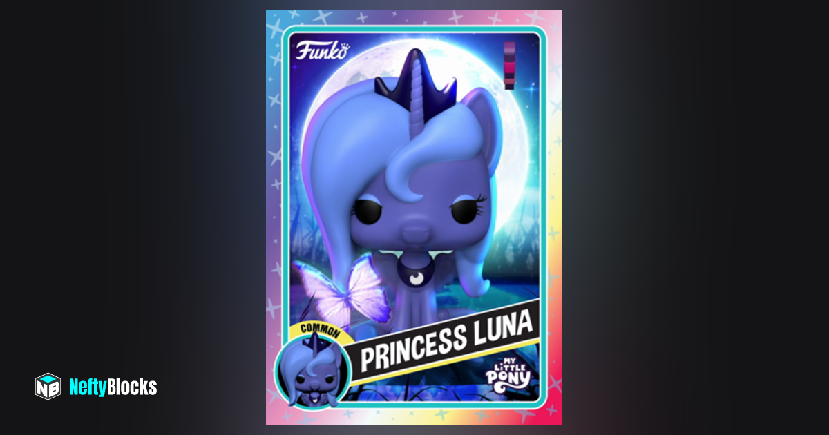Princess Luna #4417 | NeftyBlocks | The #1 Trade to Earn NFT ...