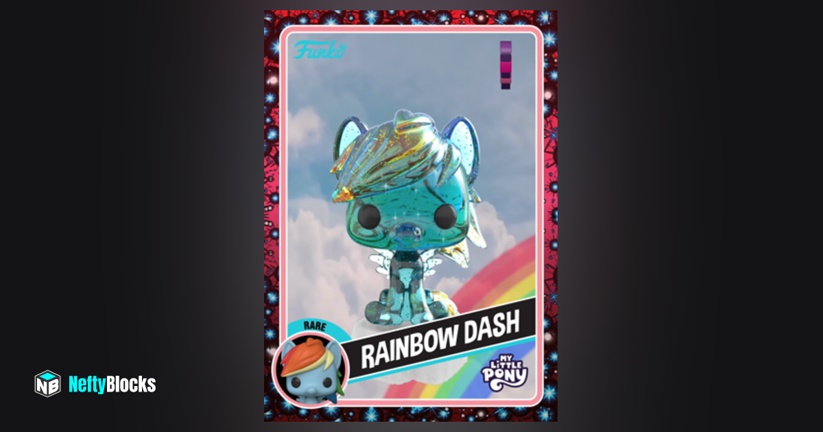 Rainbow Dash #104 | NeftyBlocks | The #1 Trade to Earn NFT Marketplace ...