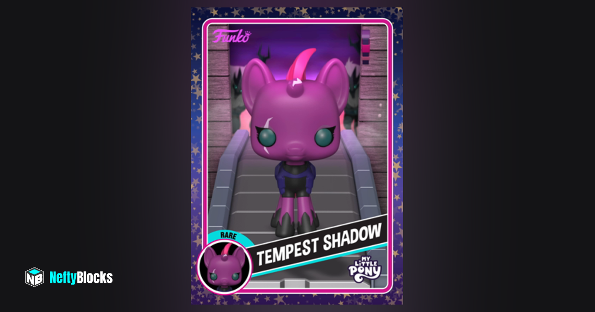 Tempest Shadow #2710 | NeftyBlocks | The #1 Trade to Earn NFT ...