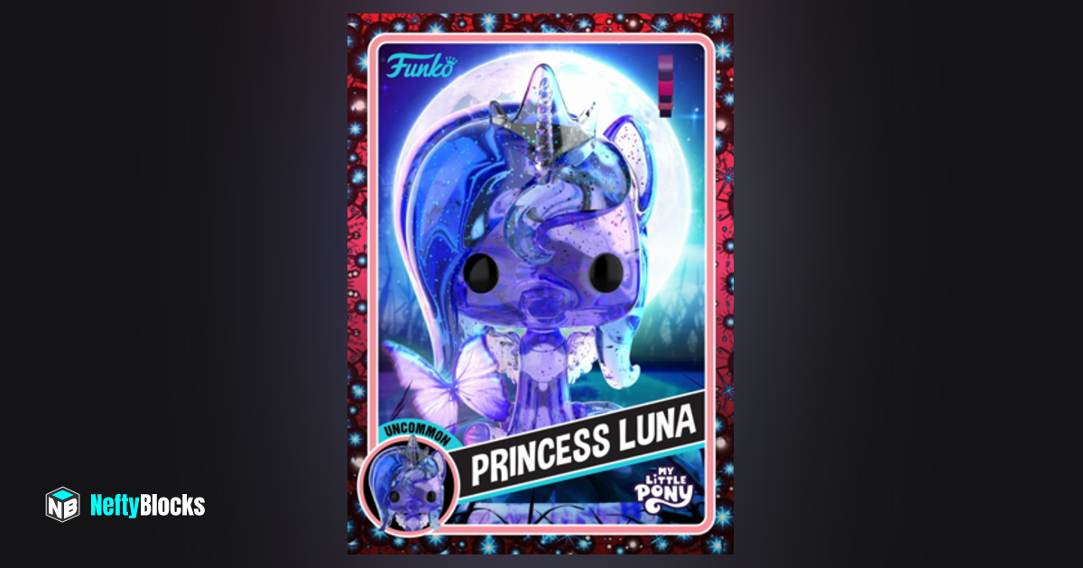 Princess Luna #105 | NeftyBlocks | The #1 Trade to Earn NFT Marketplace ...