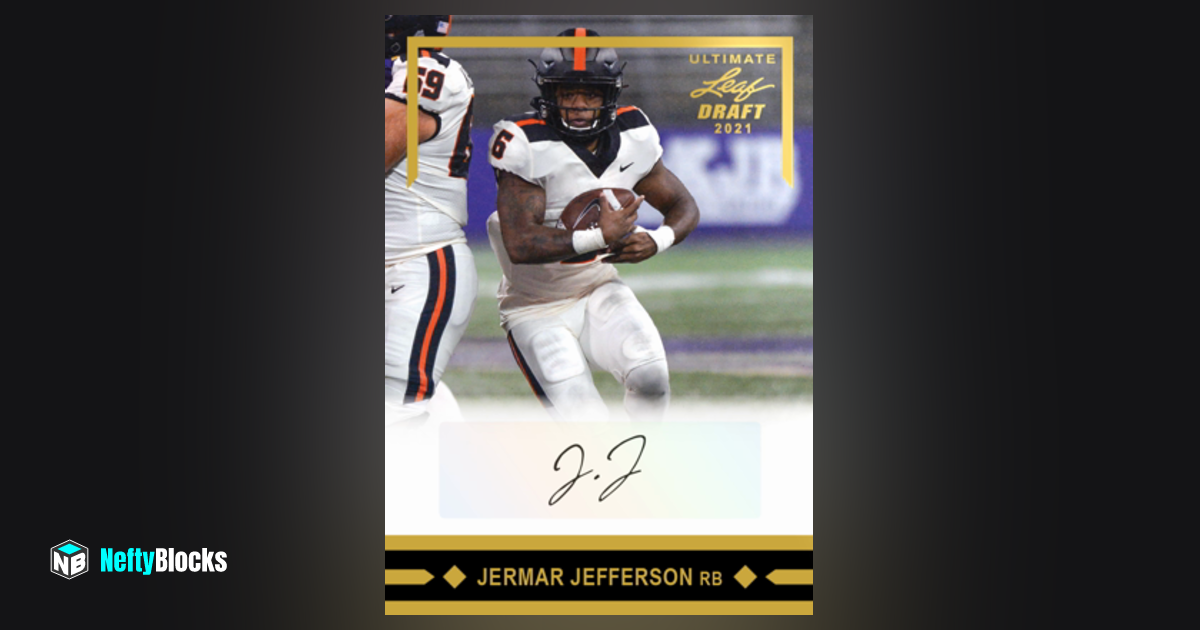 Jermar Jefferson #45 | NeftyBlocks | The #1 Trade to Earn NFT Marketplace on WAX