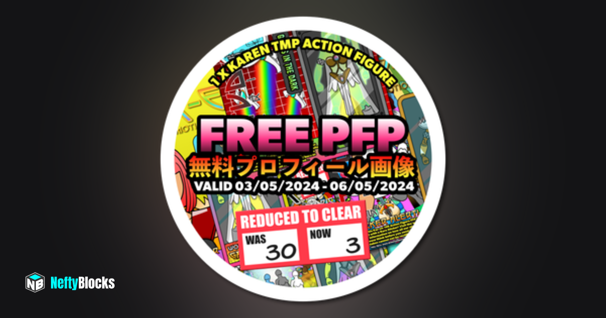 Kar-en TMP: FREE PFP Promo #567 | NeftyBlocks | The #1 Trade to Earn ...