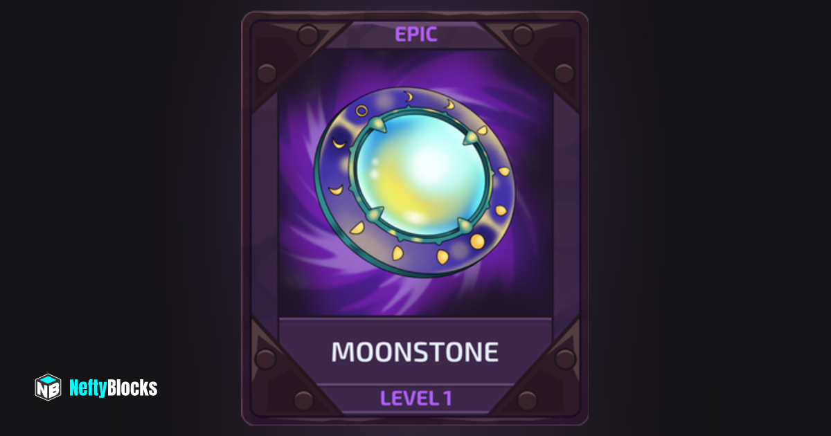 Moonstone – Level 1 | NeftyBlocks | The #1 Trade to Earn NFT ...
