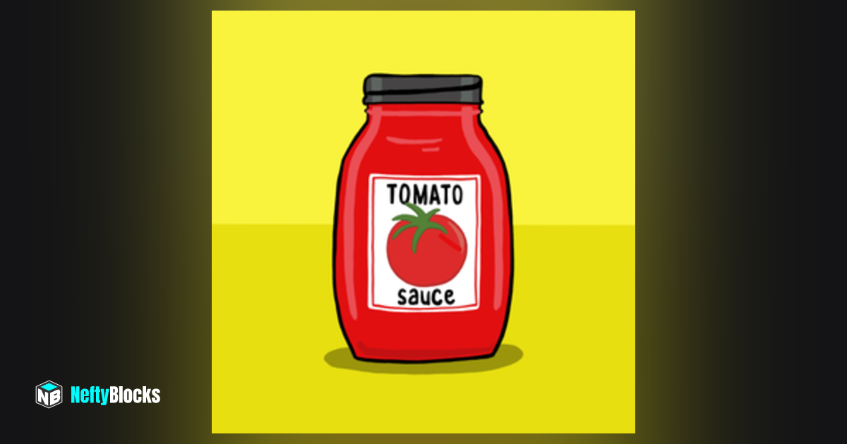 Tomato Sauce (Topping) | NeftyBlocks | The #1 Trade to Earn NFT ...