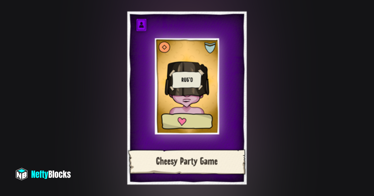 Cheesy Party Game - Hero #51 | NeftyBlocks | The #1 Trade to Earn NFT ...