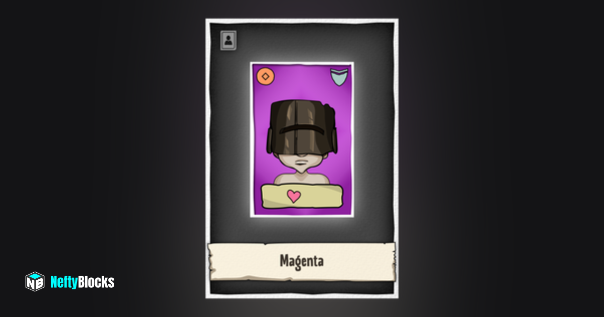 Magenta - Hero #62 | NeftyBlocks | The #1 Trade to Earn NFT Marketplace ...