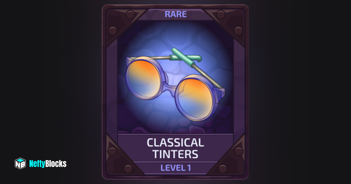 Classical Tinters - Level 1 | NeftyBlocks | The #1 Trade to Earn NFT ...