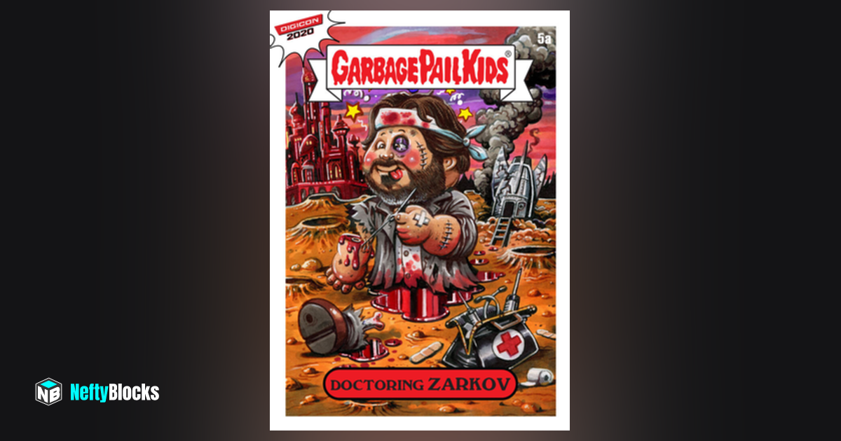 Doctoring Zarkov #346 | NeftyBlocks | The #1 Trade to Earn NFT ...