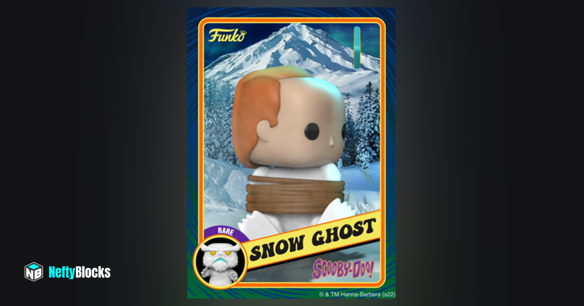 Snow Ghost #1638 | NeftyBlocks | The #1 Trade to Earn NFT Marketplace ...