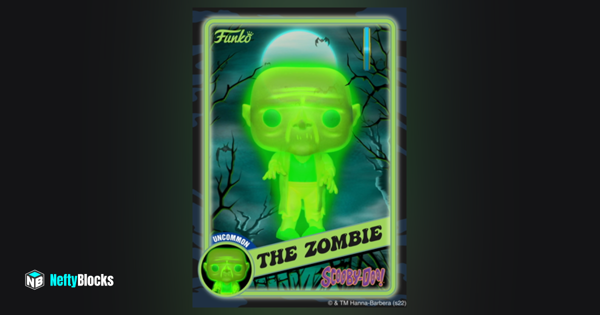 The Zombie #592 | NeftyBlocks | The #1 Trade to Earn NFT Marketplace on WAX