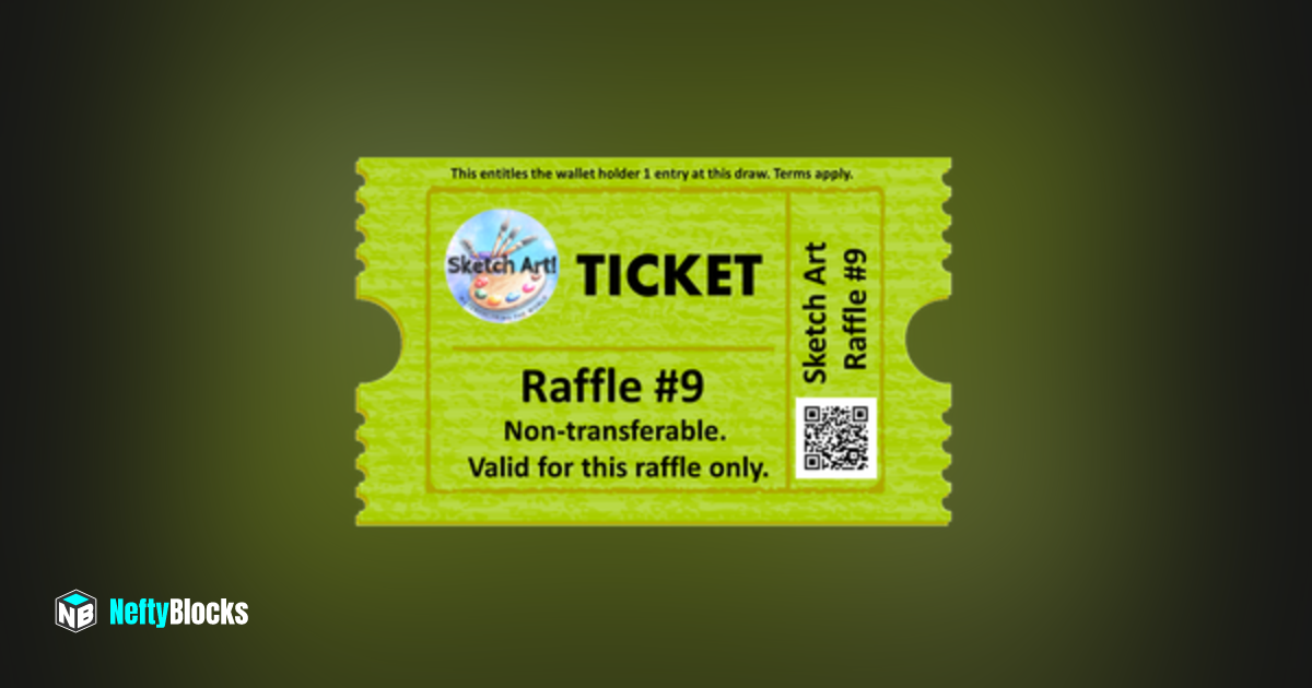 Sketch Art Raffle 8 #28 | NeftyBlocks | The #1 Trade to Earn NFT ...