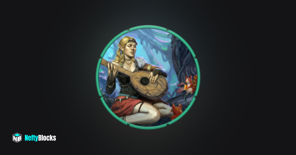 Elven Bard #192 | NeftyBlocks | The #1 Trade to Earn NFT Marketplace on WAX