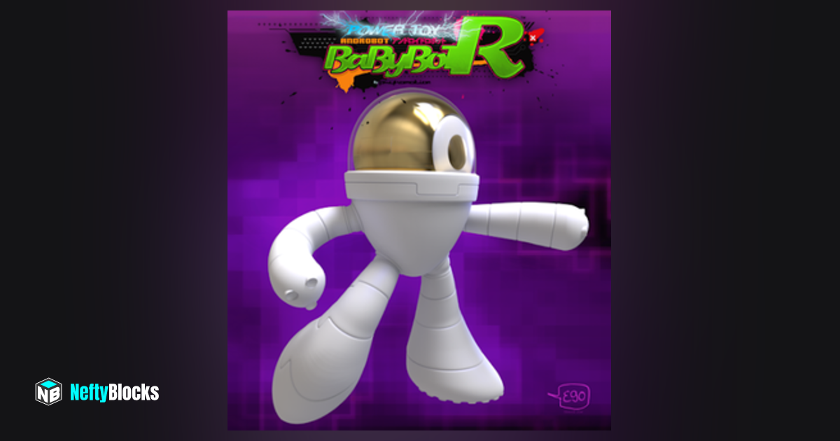 B-Bot Power Toy Rx #363 | NeftyBlocks | The #1 Trade to Earn NFT ...